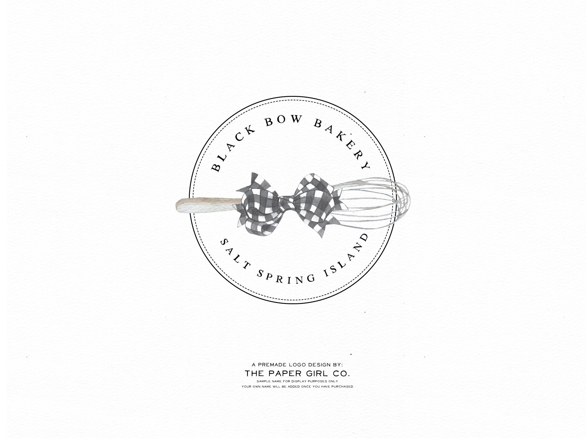 WHISK LOGO Baking Logo Design Bakery Logo Branding Package - Etsy Canada