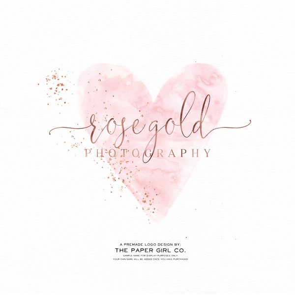 Rose Gold Logo - Etsy