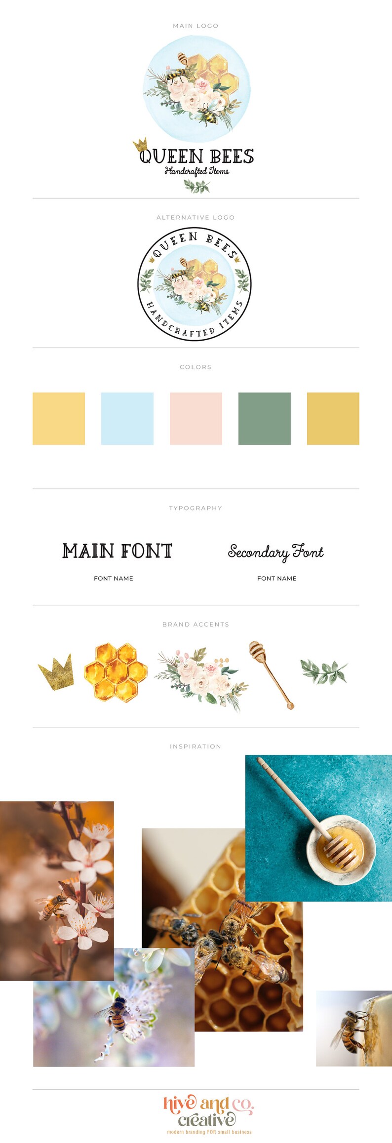 Custom Logo Design Custom Branding Branding Package Logo | Etsy