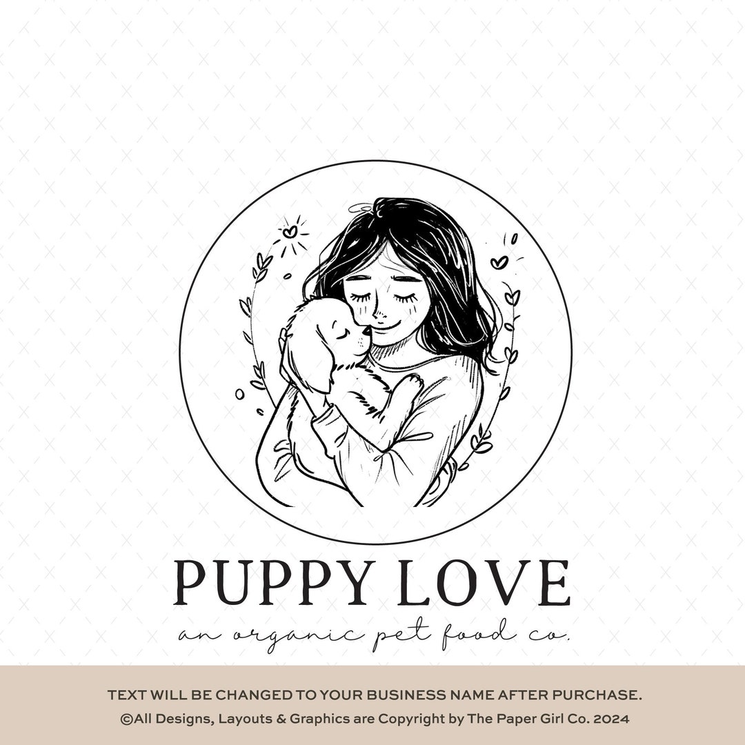 Dog Mom Premade Logo, Pet Boutique Logo Design, Dog Lover Logo Design ...
