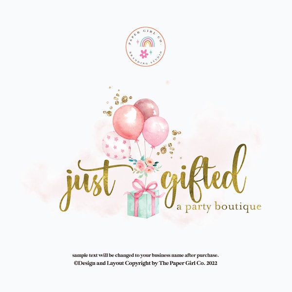 Balloon Gift Box Logo - 60+ Gift Ideas for 2025