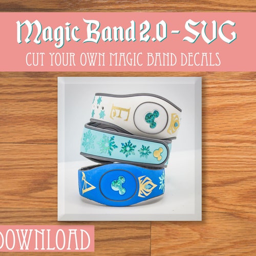 2.0 Magic Band Template Sillouette Cricut Vinyl Transfer SVG - Etsy