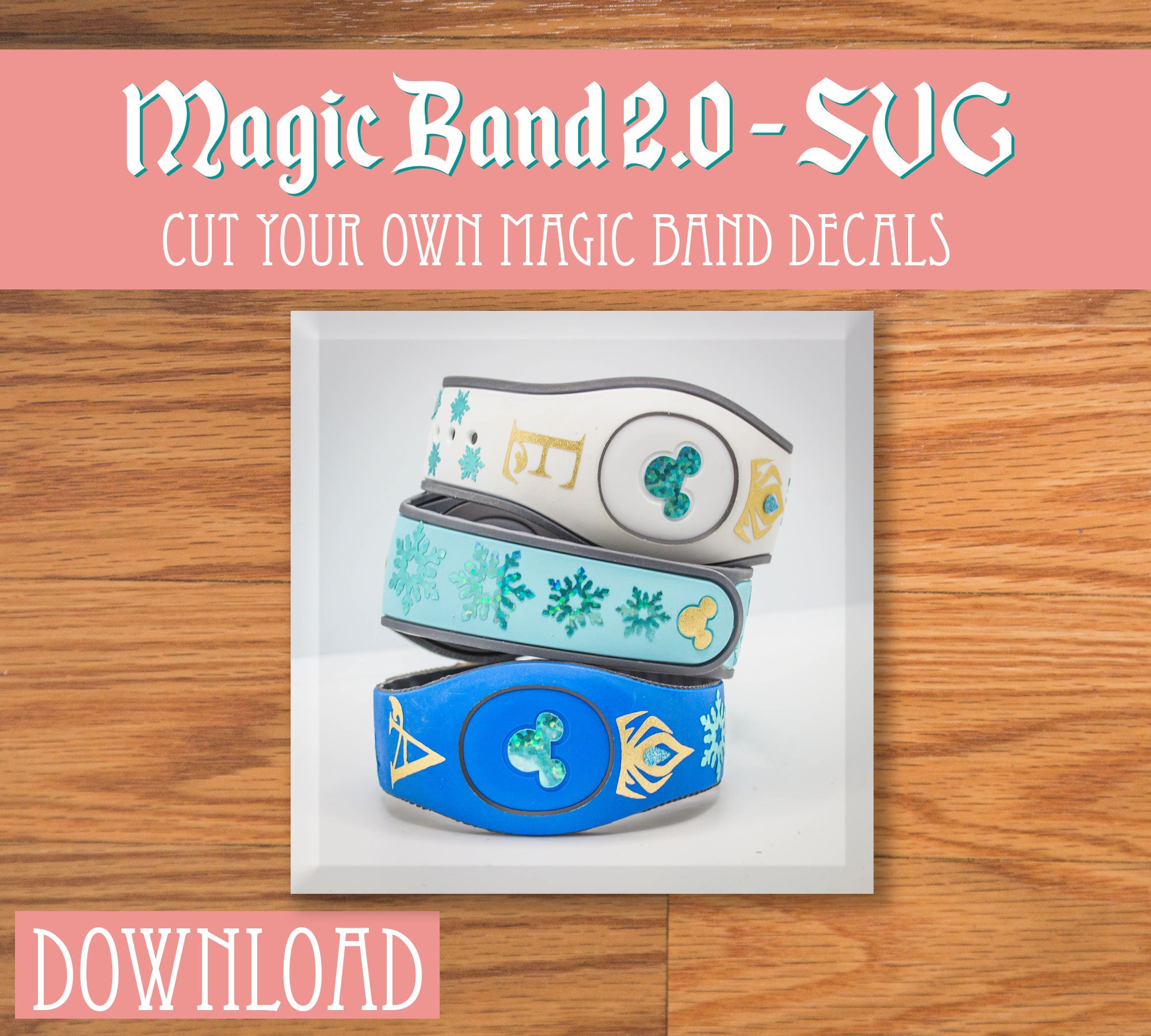 Frozen 2 Inspired Magic Band 2.0 SVG | Etsy