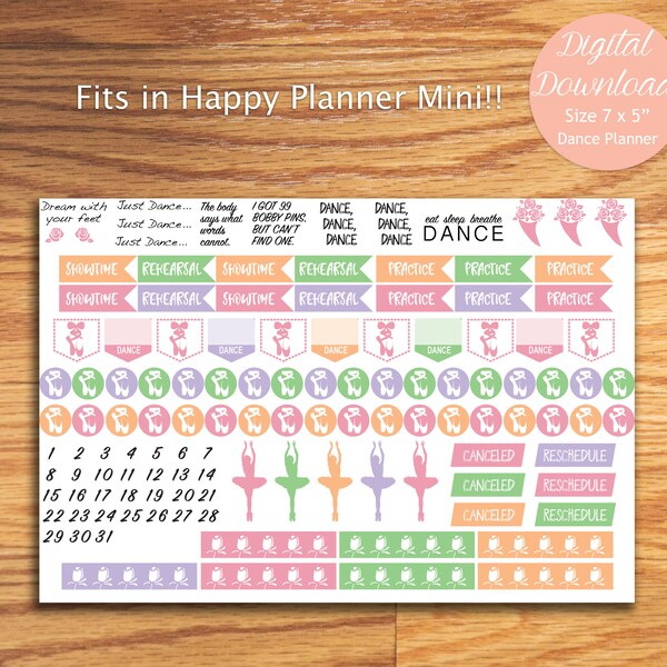 Happy Planner Stickers - Etsy