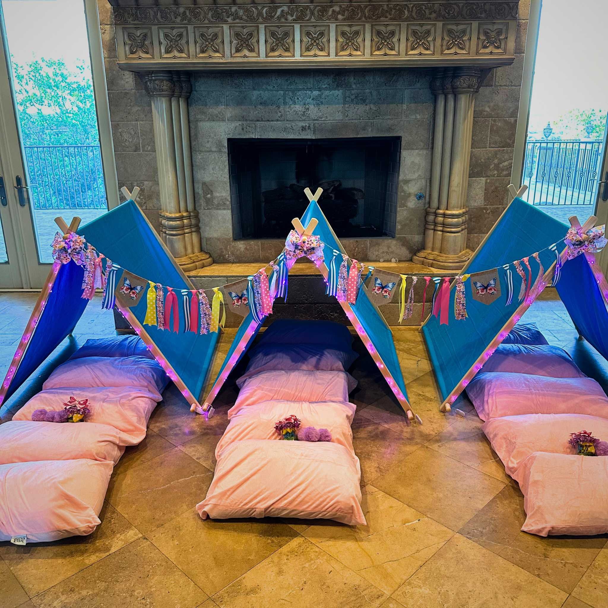 Whimsical Butterfly Sleepover Tent Set for Birthday Party Fun - Etsy