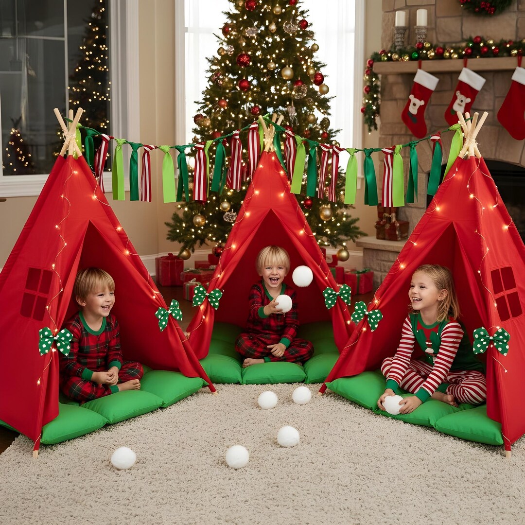 Santa Christmas Sleepover Bundle, Christmas Gifts Kids - Etsy