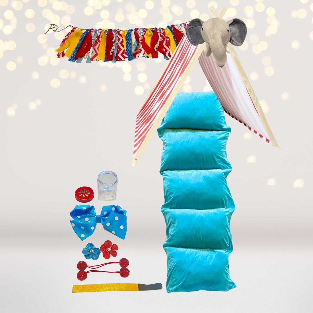 Kids Circus Birthday Tent Sleepover Gift Set - Etsy