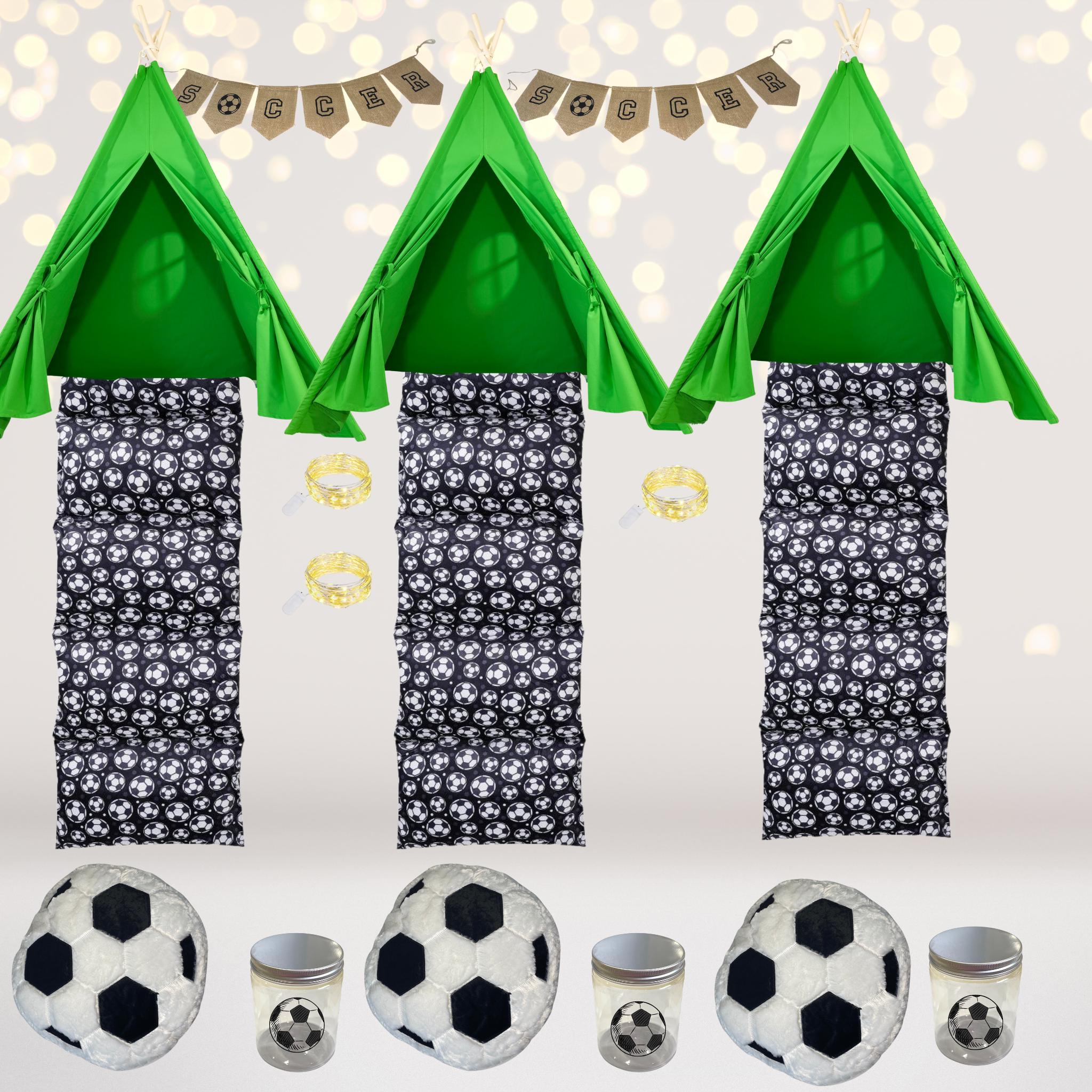 Ultimate Soccer Party Kit - Tee Pee Sleepover Set for Soccer Lovers - Etsy