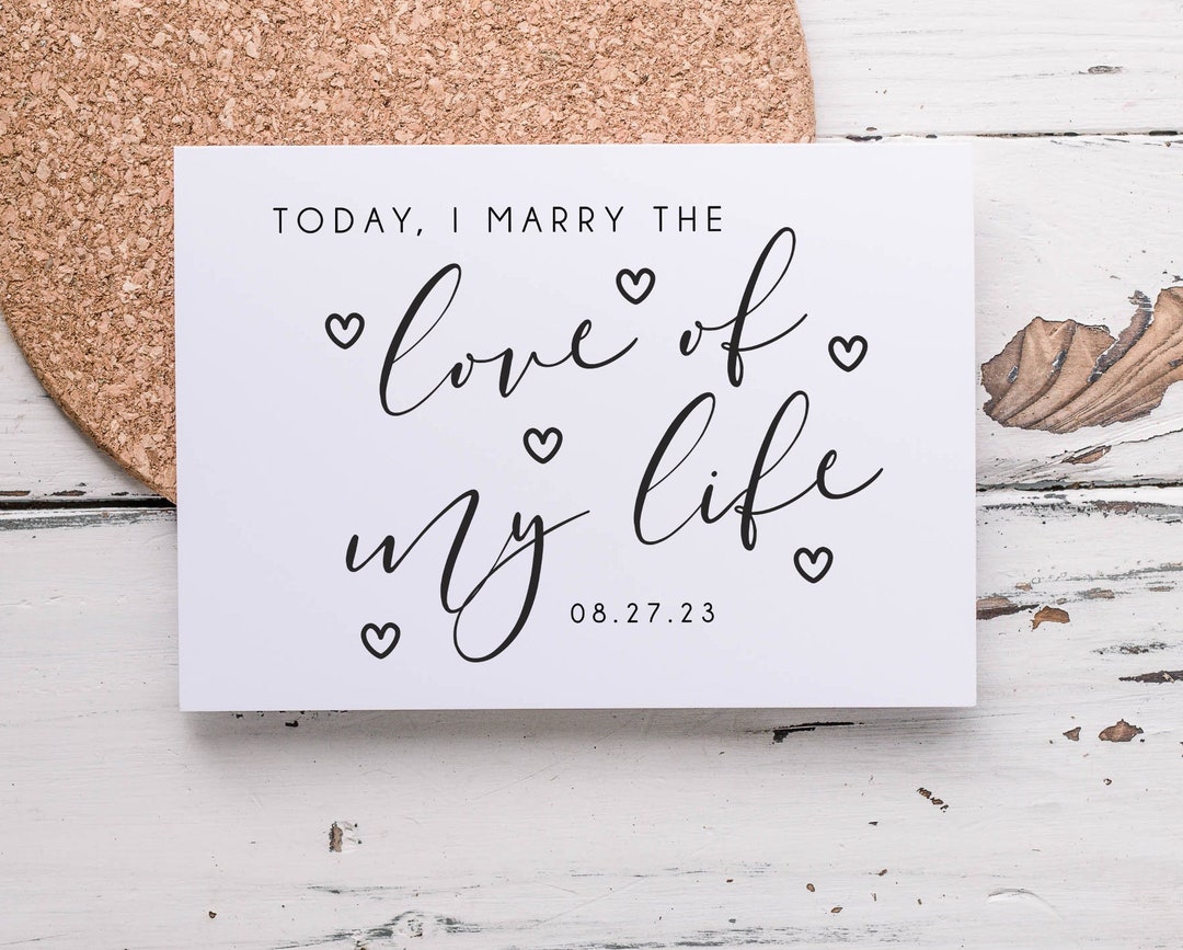 To the Love of My Life Card, I Do Card, to My Husband, to My Wife on ...