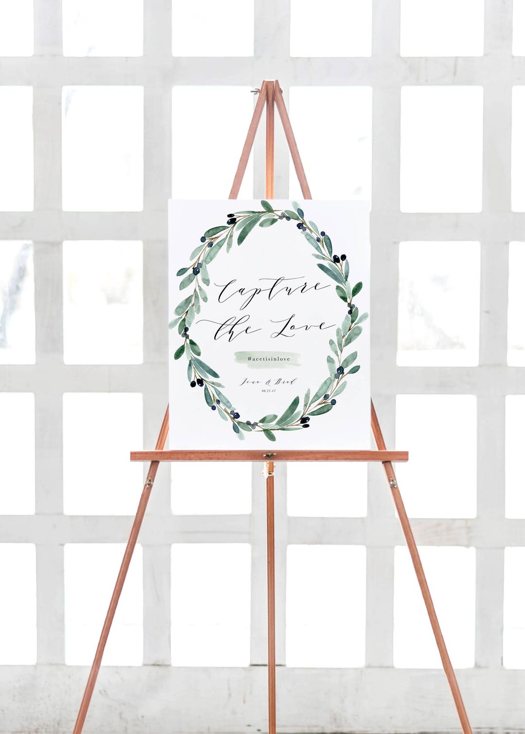 Wedding Sign Poster Wedding Hashtag Sign Wedding Hashtag - Etsy