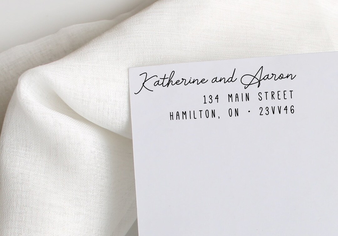 Return Address Stamp, Self Inking Return Address Stamp, Address Stamp ...