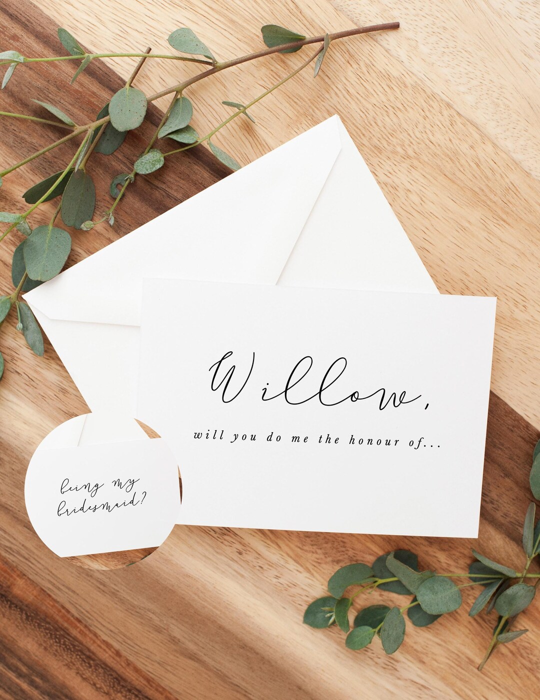 Will You Be My Bridesmaid, Best Friend Wedding Party Proposal ...