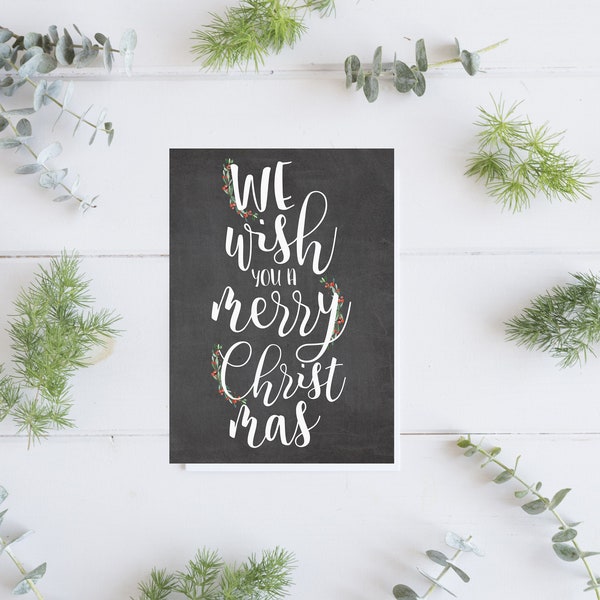 Rustic Holiday Cards - Etsy