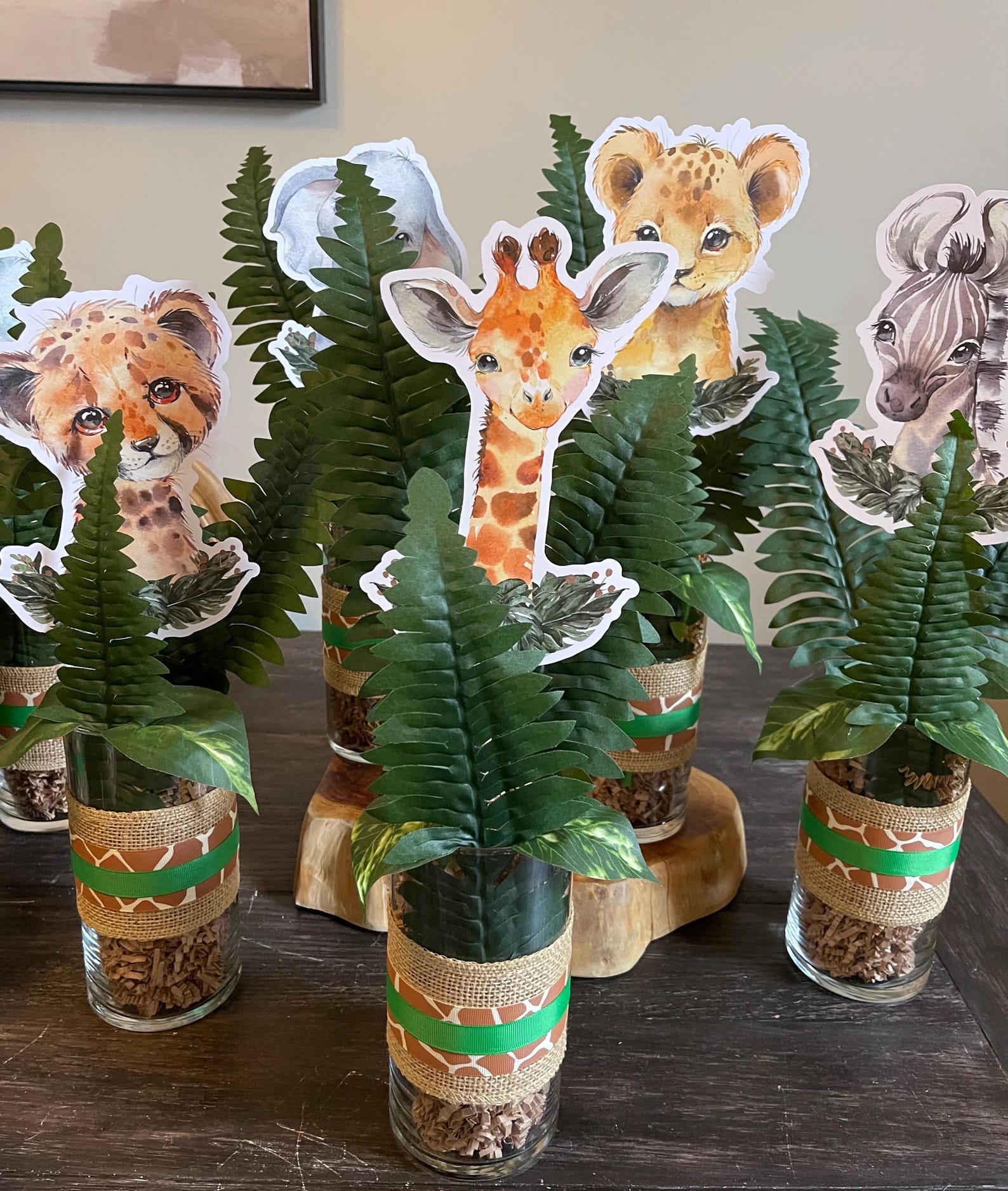 Jungle Safari Centerpieces - Etsy