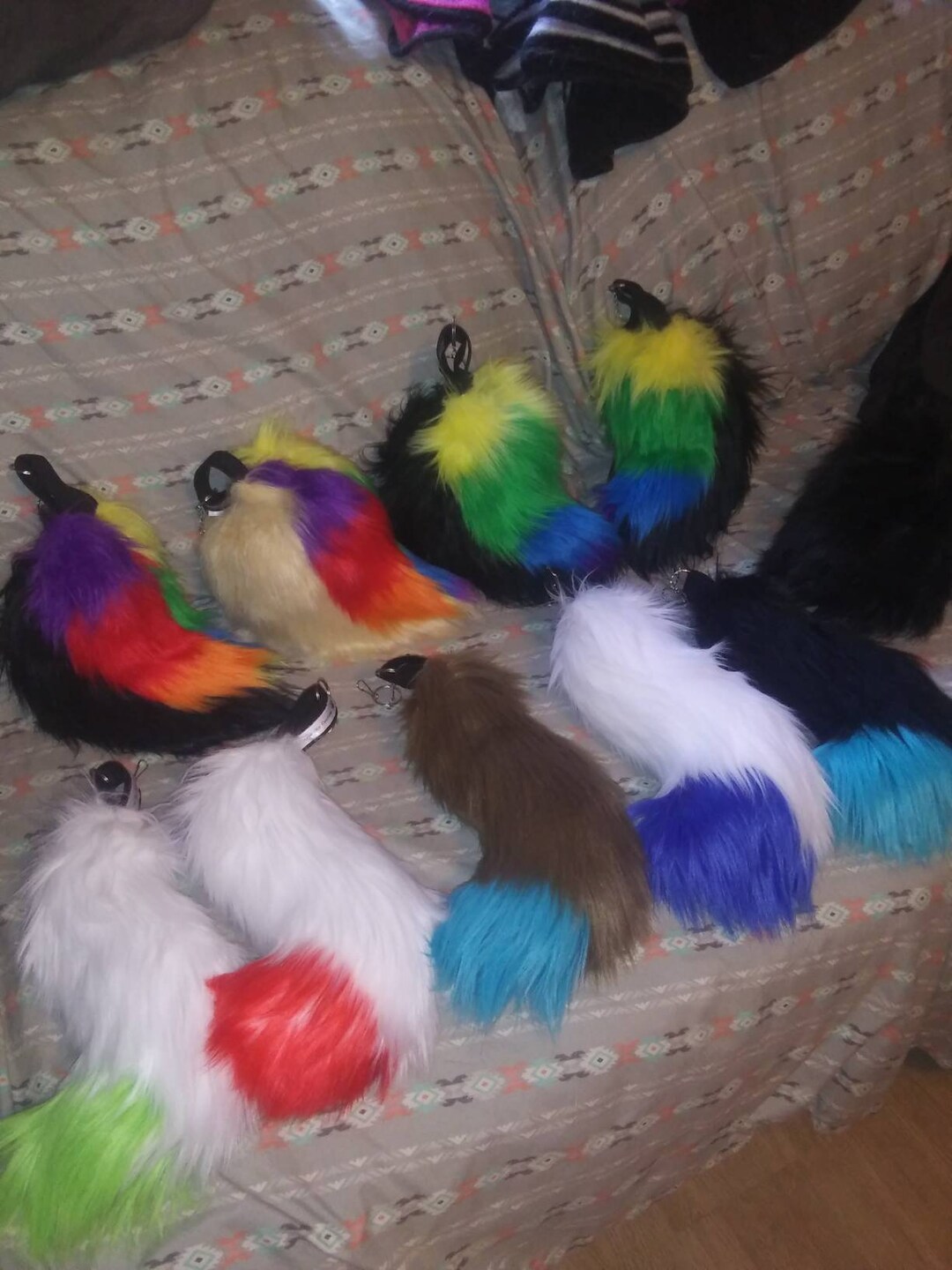 Keychain Mini-tails - Etsy