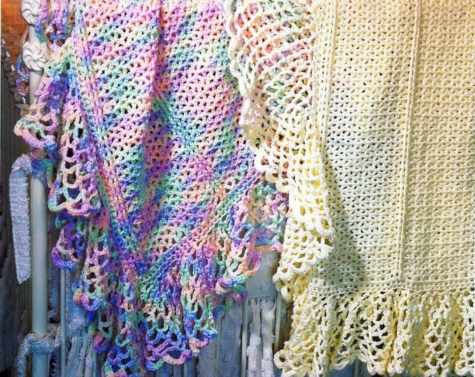 Extra Wide Border Afghan Crochet Pattern Wide Border Afghan Crochet ...