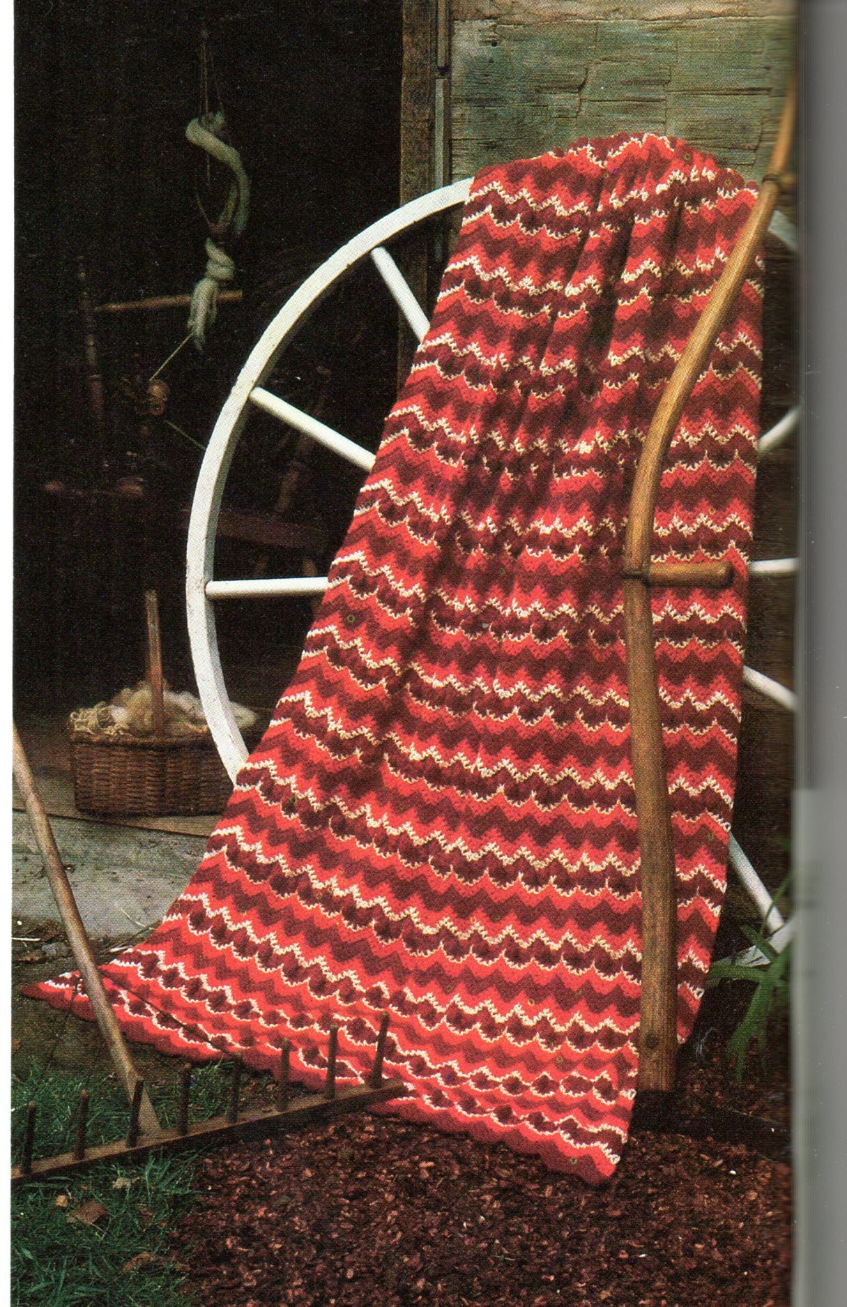 Chevron Afghan Crochet Pattern Ripple Blanket Throw Afghan Crochet ...