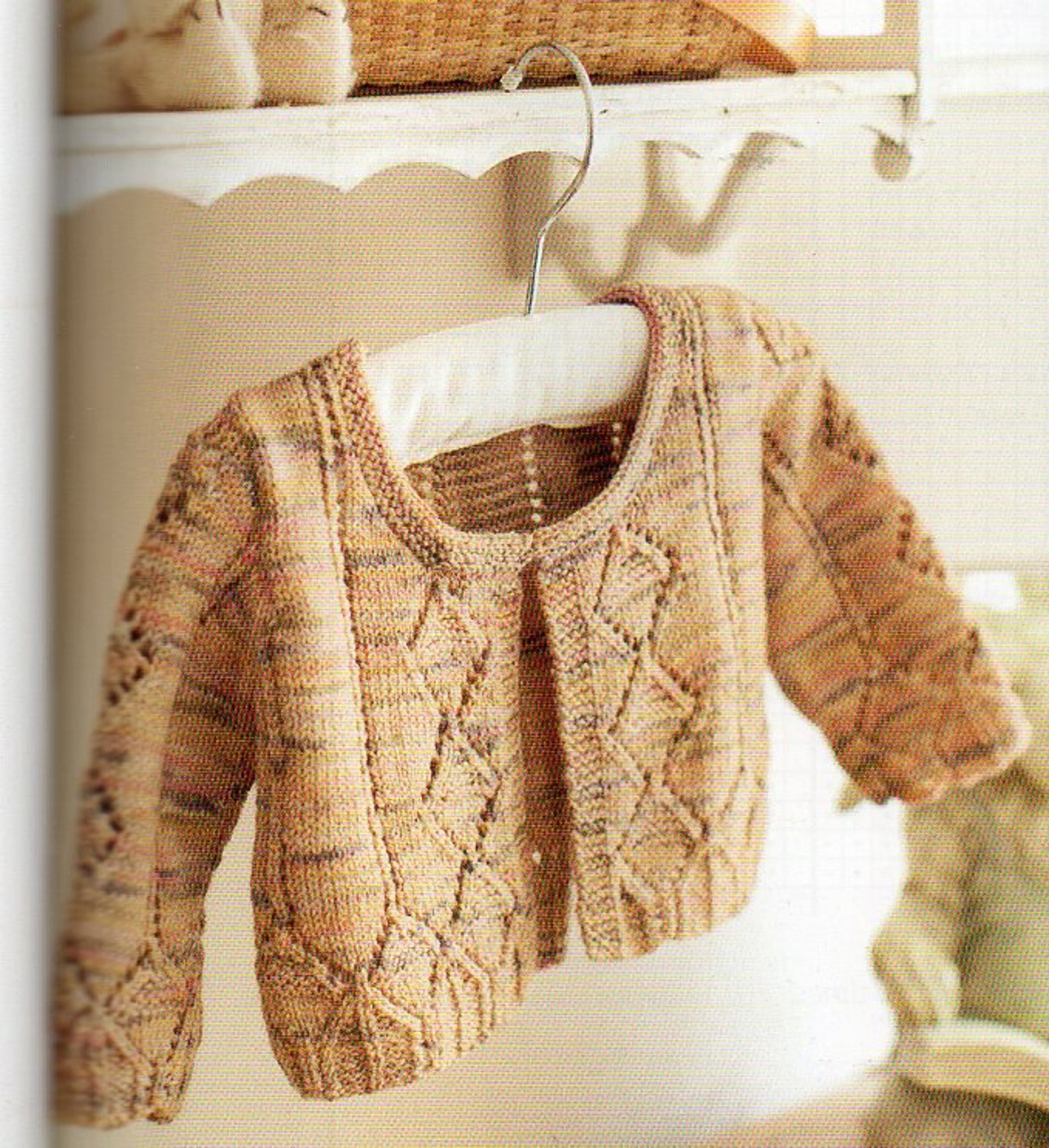 Baby Cardigan Sweater Knitting Pattern Infant Toddler Cardigan Sweater ...
