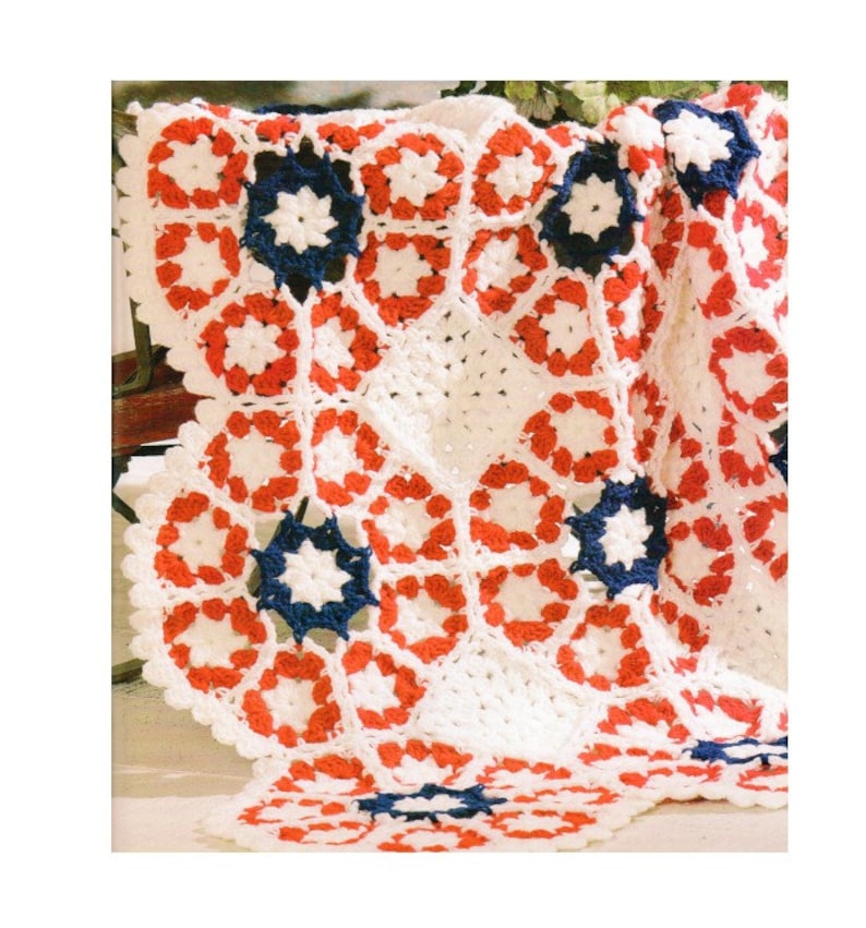 Daisy Flower Afghan Crochet Pattern Daisies Afghan Crochet Pattern PDF ...