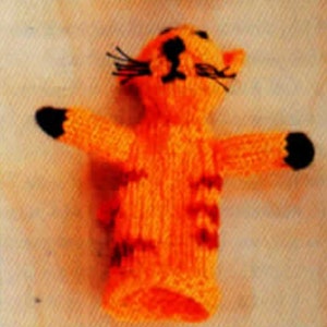 10 Old Macdonald Farm Finger Puppets Knitting Pattern Nursery Rhyme ...