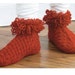 Loopy Slippers Knitting Pattern Slipper Socks PDF Instant Download - Etsy