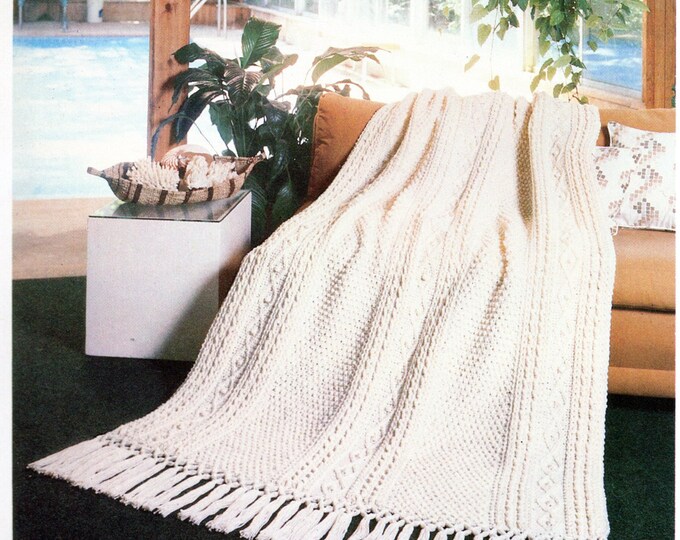 Crochet Handmade Full Adult Size Light Grey Afghan/blanket/throw, 50"w ...