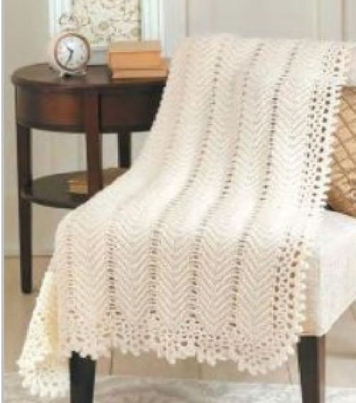 Extra Wide Border Blanket Crochet Pattern Blanket Crochet Pattern PDF ...