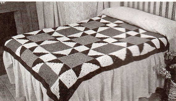 Christmas Star Afghan Crochet Pattern Starburst Afghan Crochet | Etsy