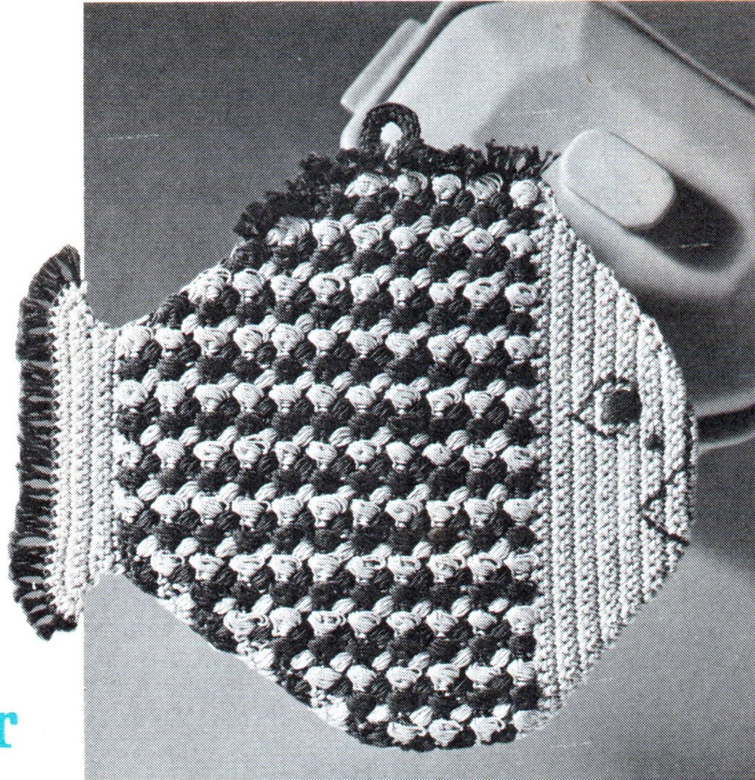 Fish Potholder Crochet Pattern Fish Trivet Crochet Pattern PDF Instant ...