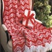 Peppermint Stick Afghan Crochet Pattern Christmas Afghan Crochet ...