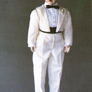 Bride and Groom Dolls Wedding Gown and Tuxedo Sewing Patterns ...