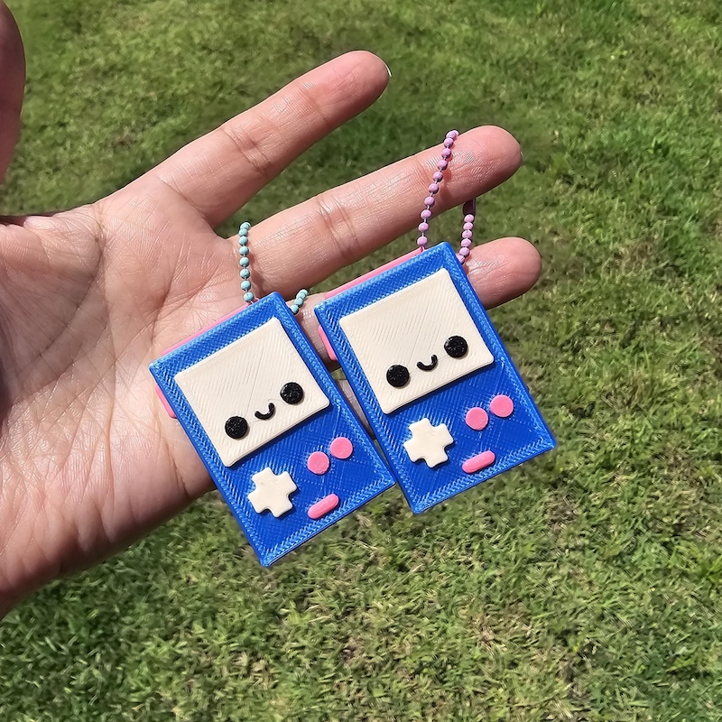 Mini Video Game Keychain - Etsy