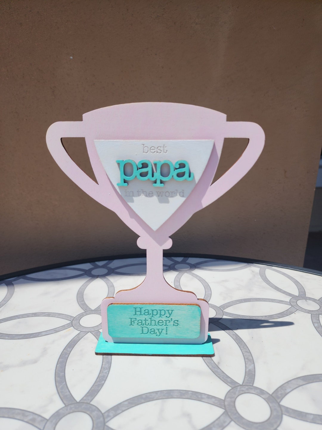 DIY Father's Day Award Kit - Customize Your Own Trophy for Dad - Etsy