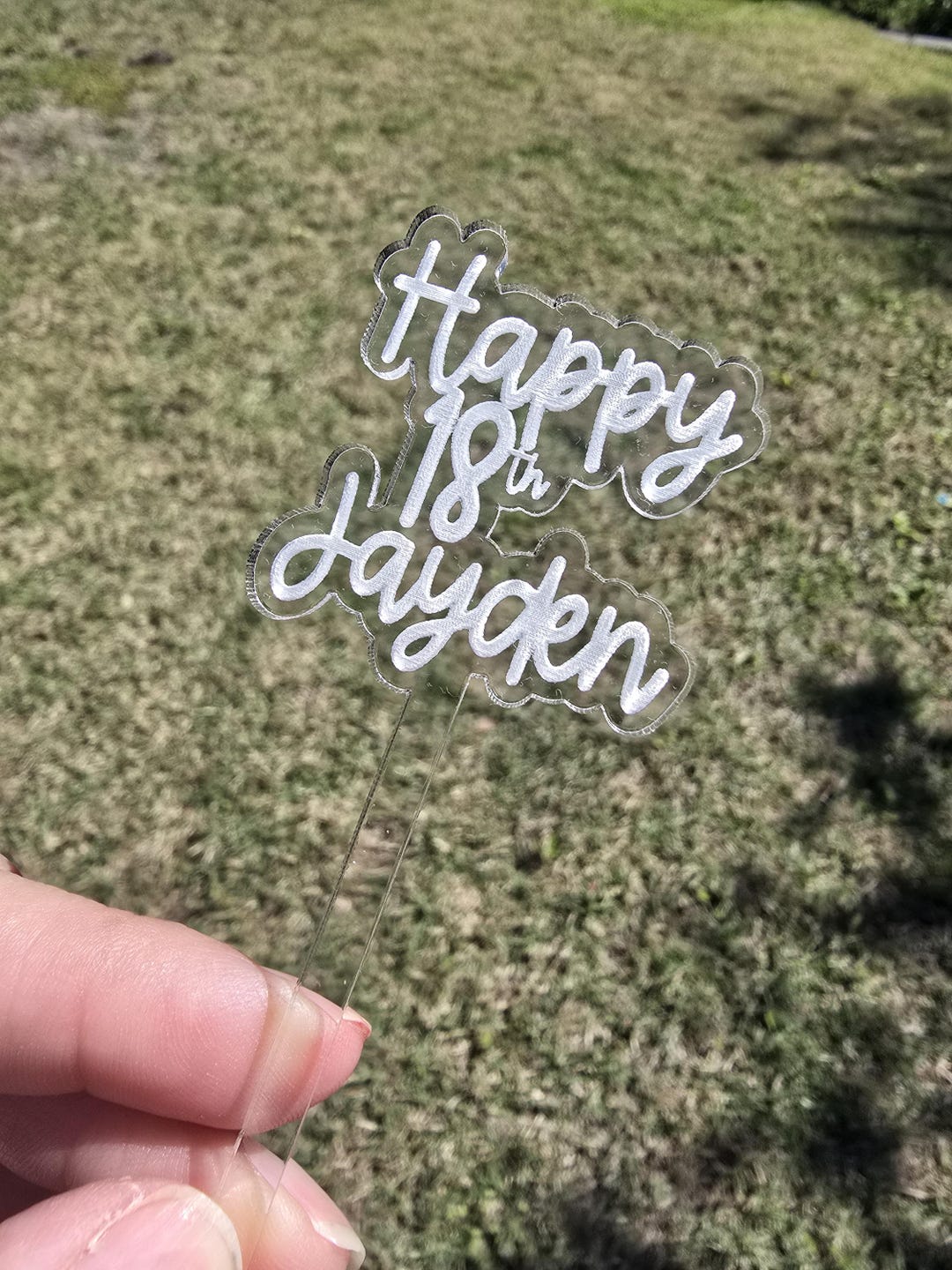 Cheers to Another Year! – Personalized Acrylic Birthday Drink Stirrers ...
