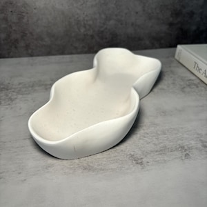 Wave Tray | Candle Tray | Concrete Tray | Oval Tray | Decorative Tray ...