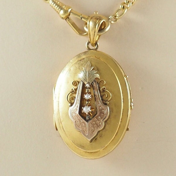 Antique Gold Locket - Etsy