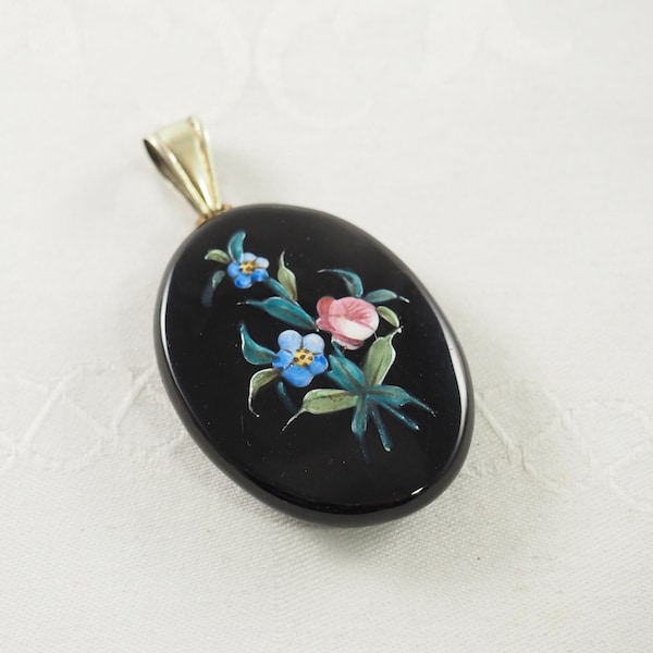 Enamel Locket - Etsy