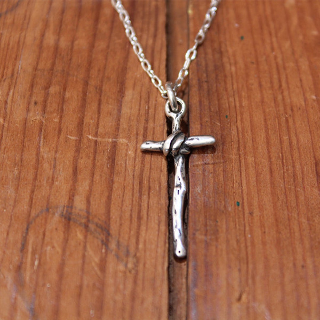 Beckon Me Pendant, Sterling Silver Jewelry, Christian, Small Cross ...