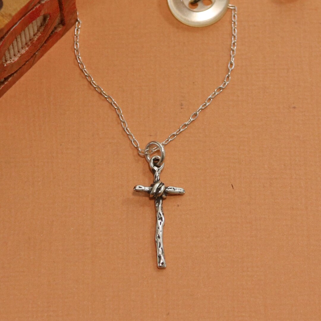 Beckon Me Pendant, Sterling Silver Jewelry, Christian, Small Cross ...