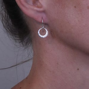 So Blessed Earrings, Sterling Silver, Christian, Handmade, Heart ...