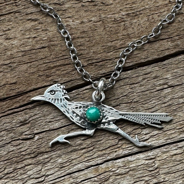 Roadrunner Pendant - Etsy