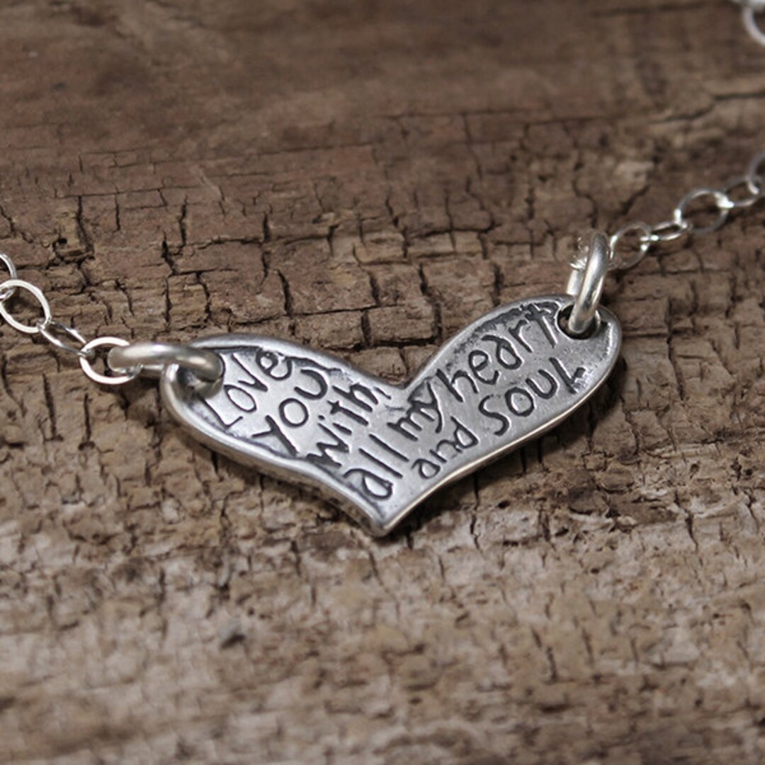 Heart and Soul Necklace, Visible Faith, Sterling Silver Jewelry ...