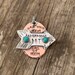 Custom Turquoise Dog Tag, Dog ID, Dog Identification, Bronze & Silver ...
