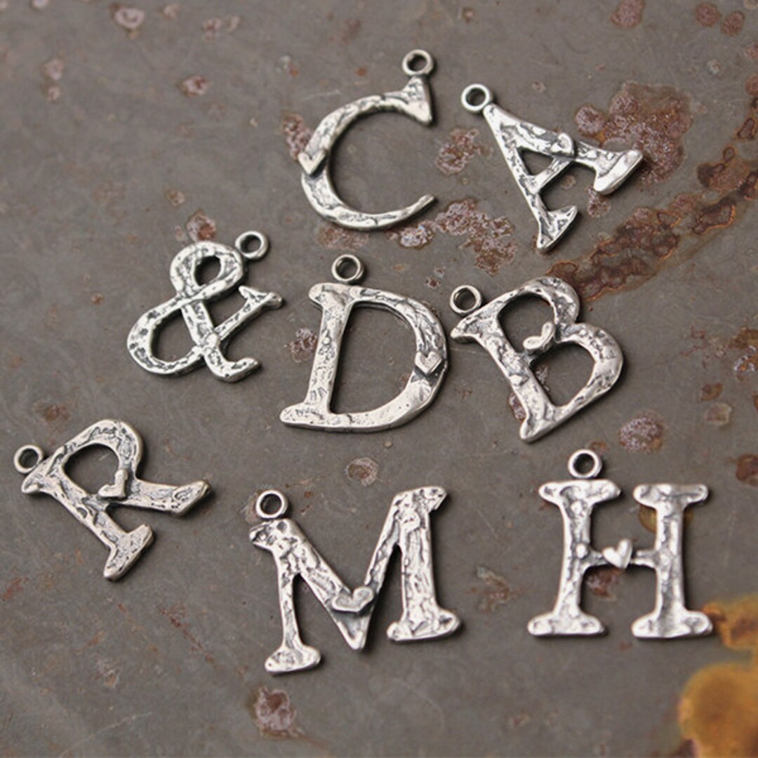 Love Letters, Letter Necklace, Letter Pendants, Unique Letters ...