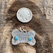 Custom Turquoise Dog Tag, Dog ID, Dog Identification, Bronze & Silver ...