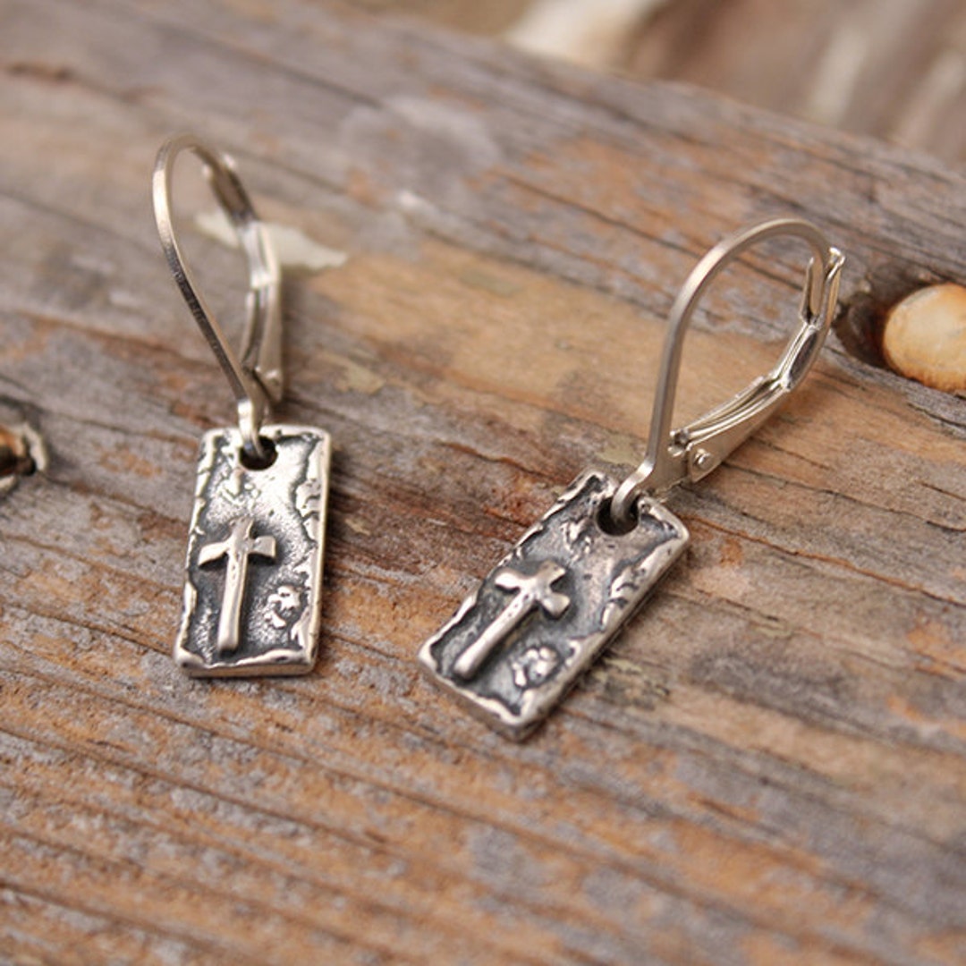 Remember Me Earrings, Visible Faith, Sterling Silver Jewelry, Christian ...