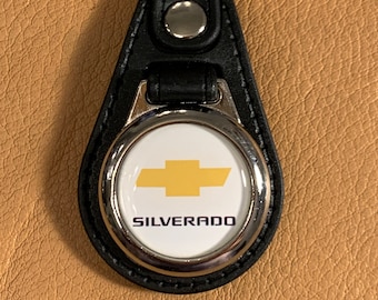 SILVERADO KEYCHAIN Chevy Red 1980's 1990's | Etsy