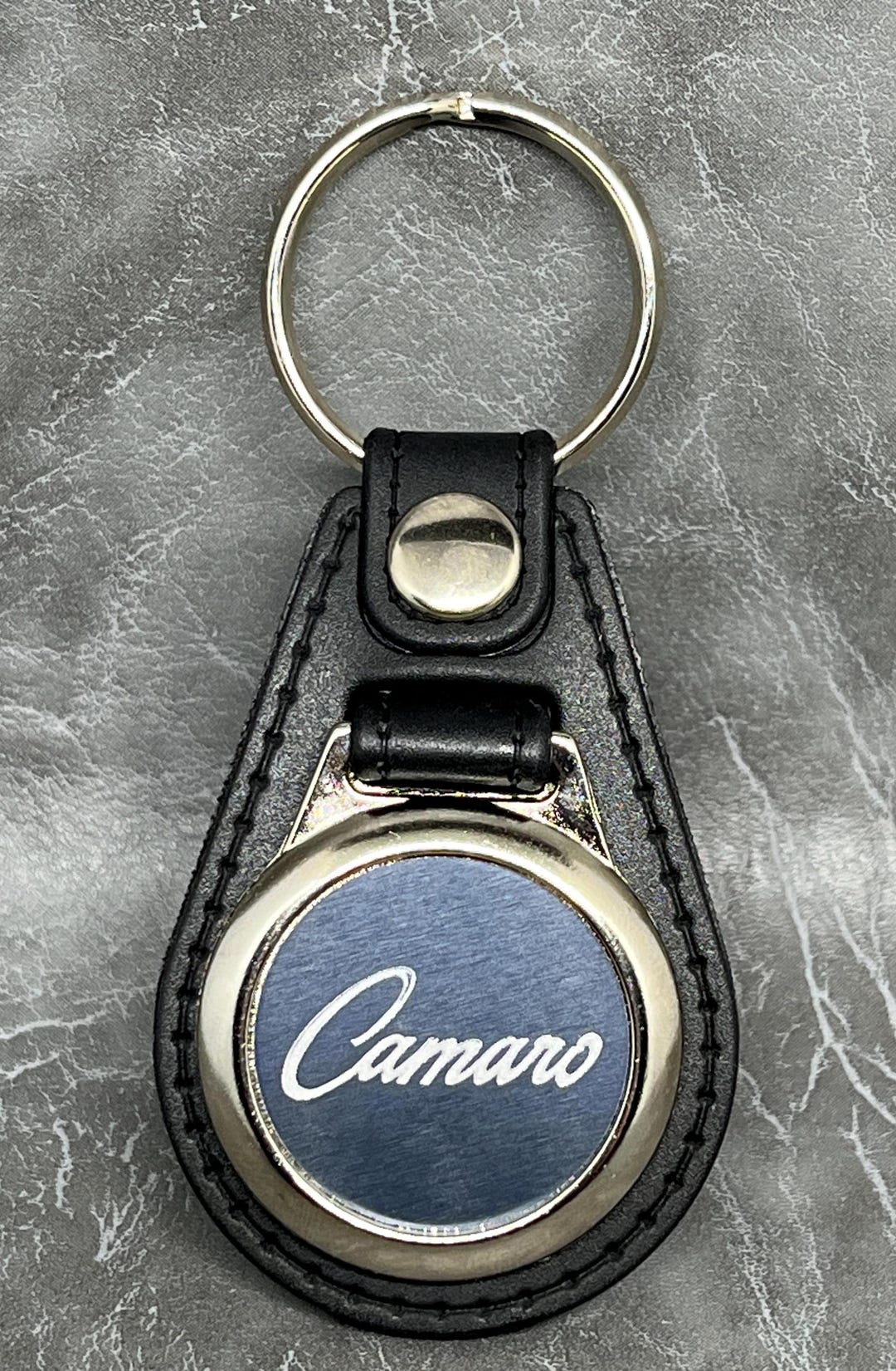 VINTAGE BLACK CAMARO Engraved Premium Leather Keychain for Your Car - Etsy