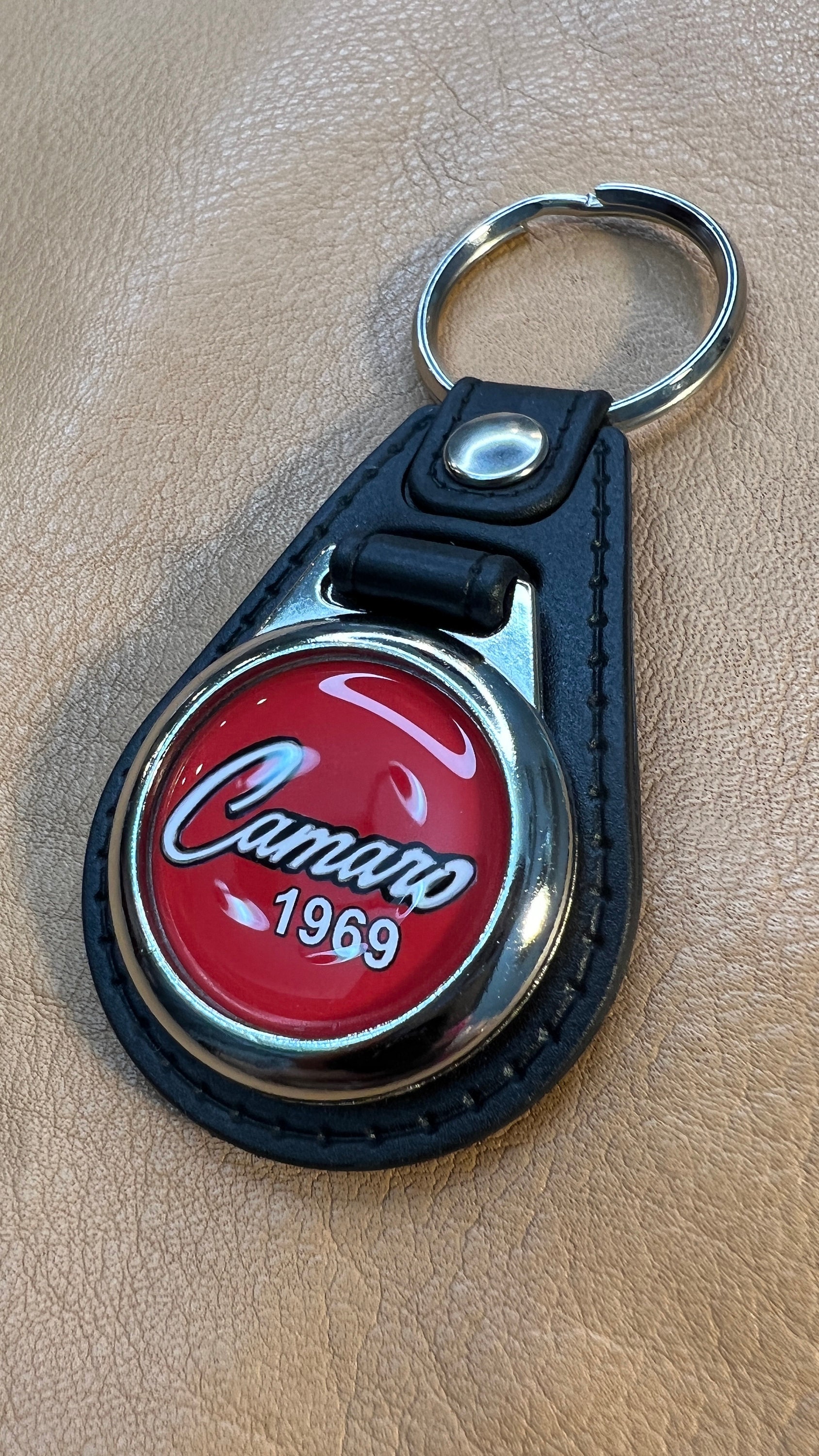RED 1969 CAMARO KEYCHAIN Retro - Etsy