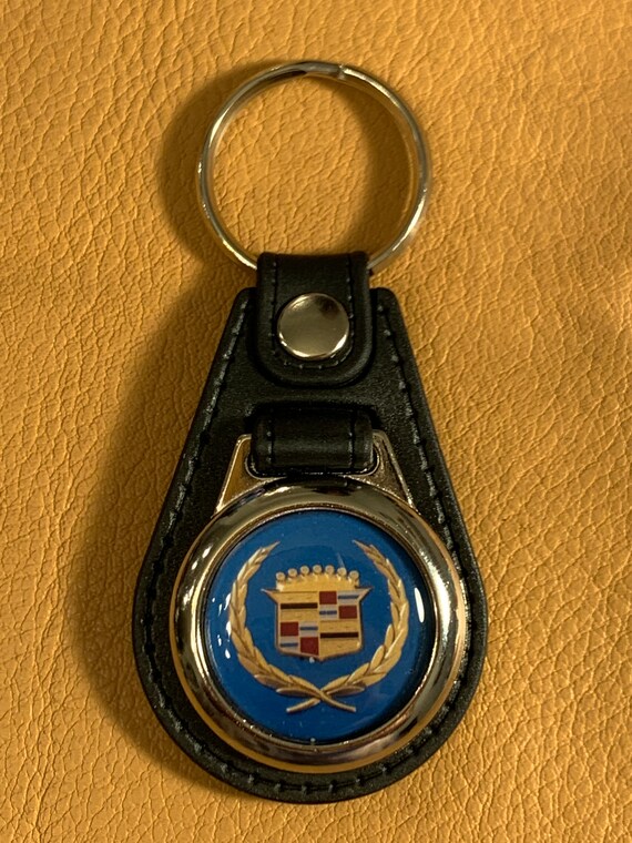 CADILLAC DEVILLE KEYCHAIN Blue Retro - Etsy